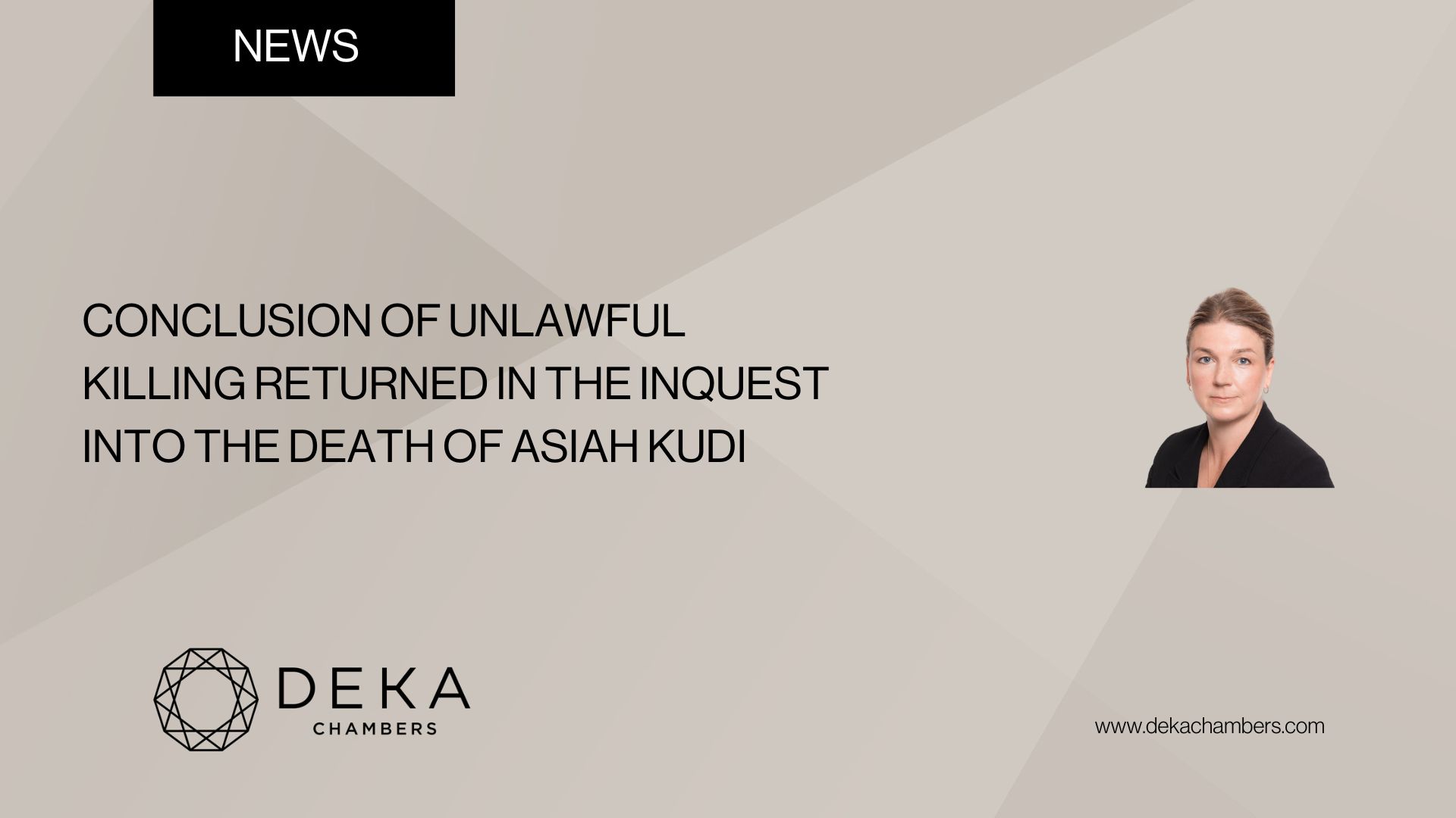 Conclusion of unlawful killing returned in the inquest into the death ...