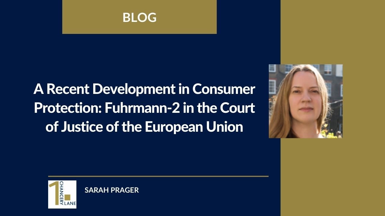 A Recent Development in Consumer Protection: Fuhrmann-2 in the Court of ...