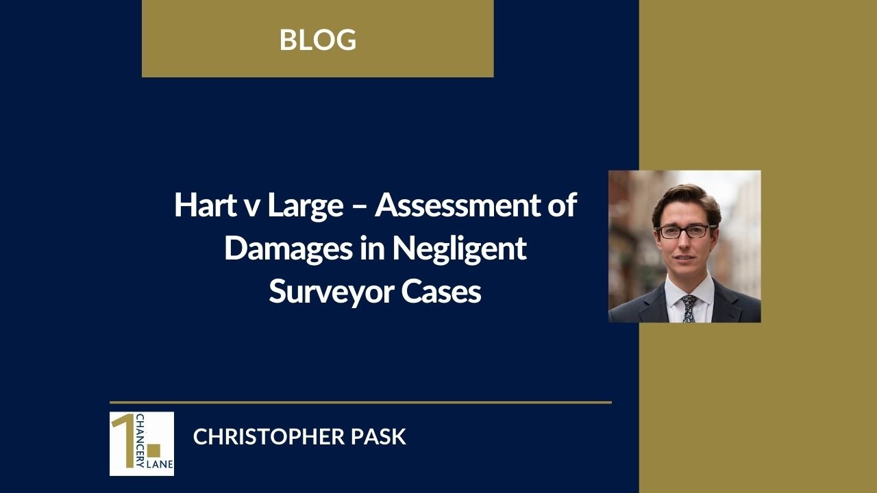 Hart v Large – Assessment of Damages in Negligent Surveyor Cases - Deka ...