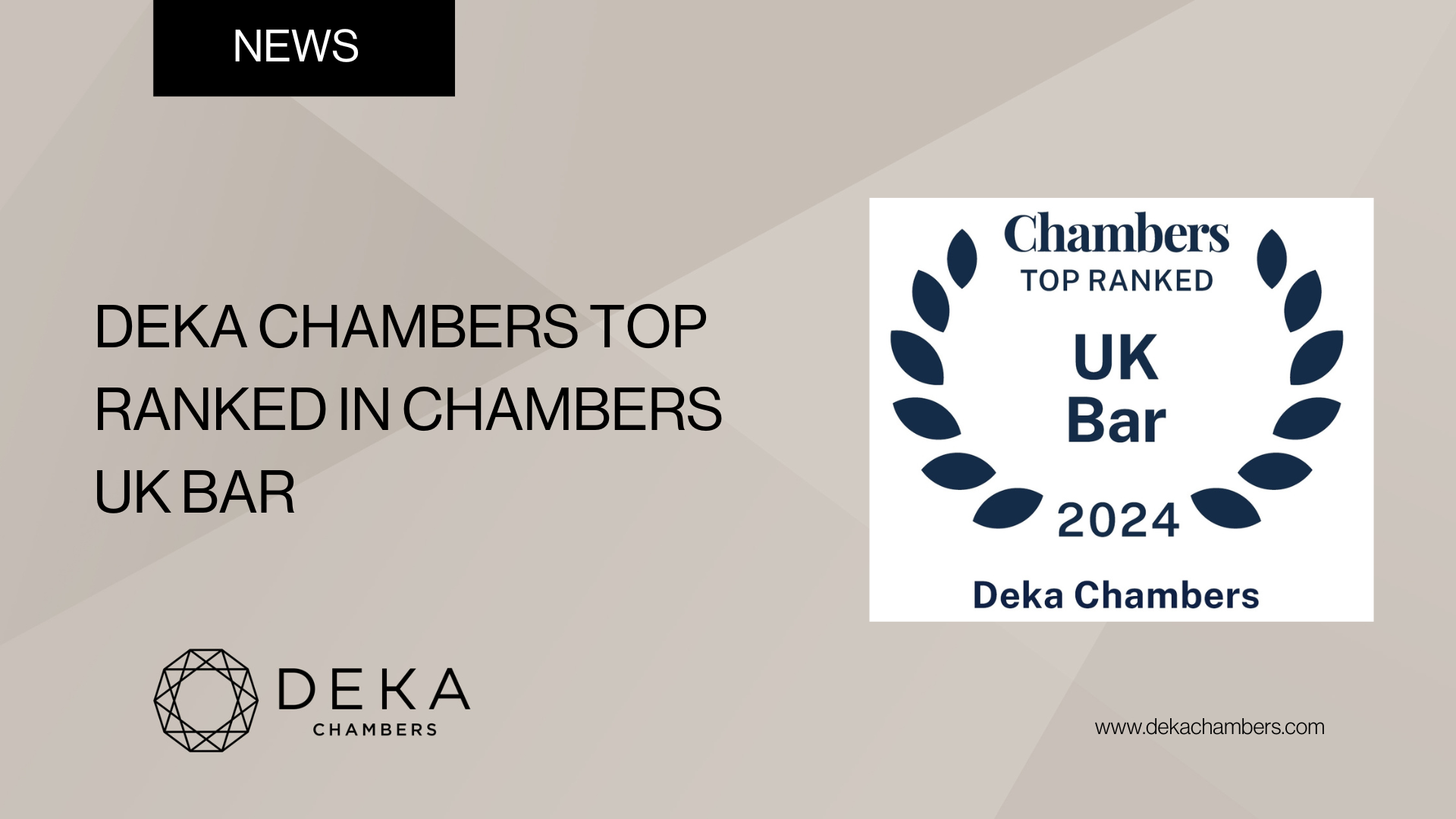 Deka Chambers Top Ranked in Chambers UK Bar - Deka Chambers - Barristers Chambers