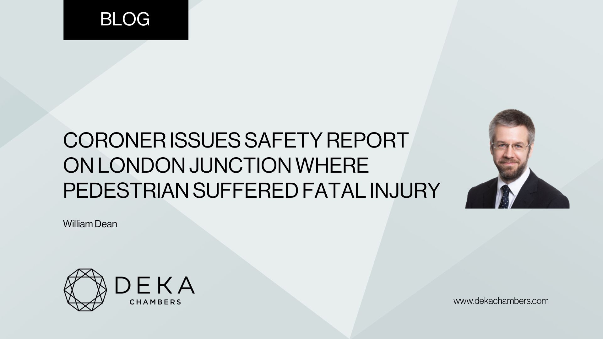 Coroner issues Safety Report on London junction where pedestrian ...